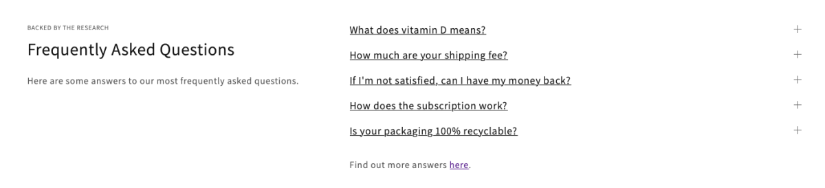 Block: Accordion - Posstack.com Documentation