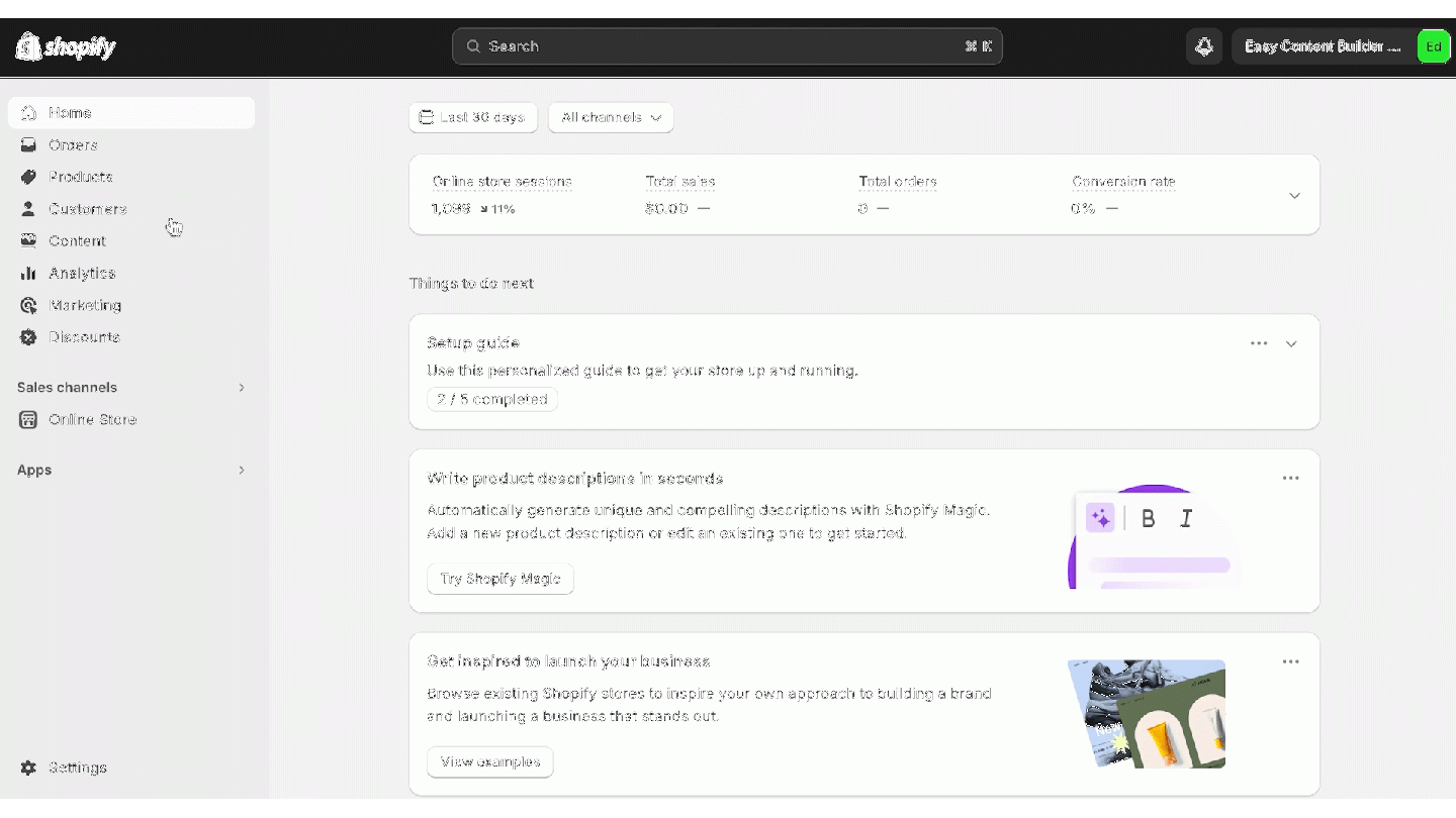 Create a template and apply it to multiple pages - Posstack.com Documentation