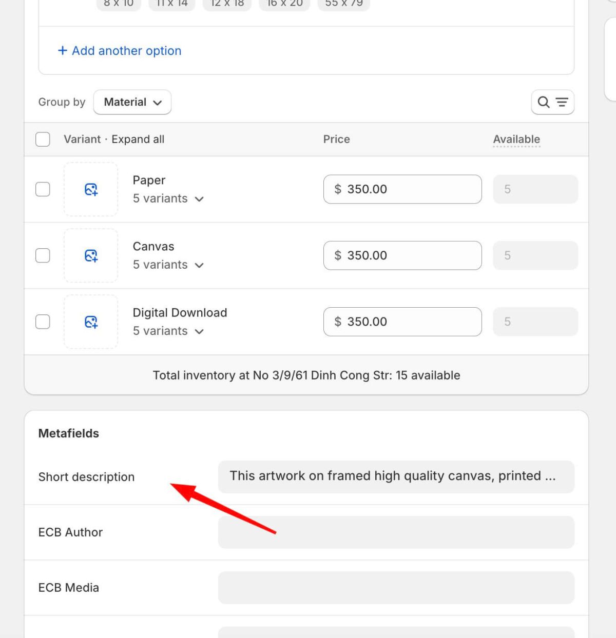 Block: Item List - Posstack.com Documentation