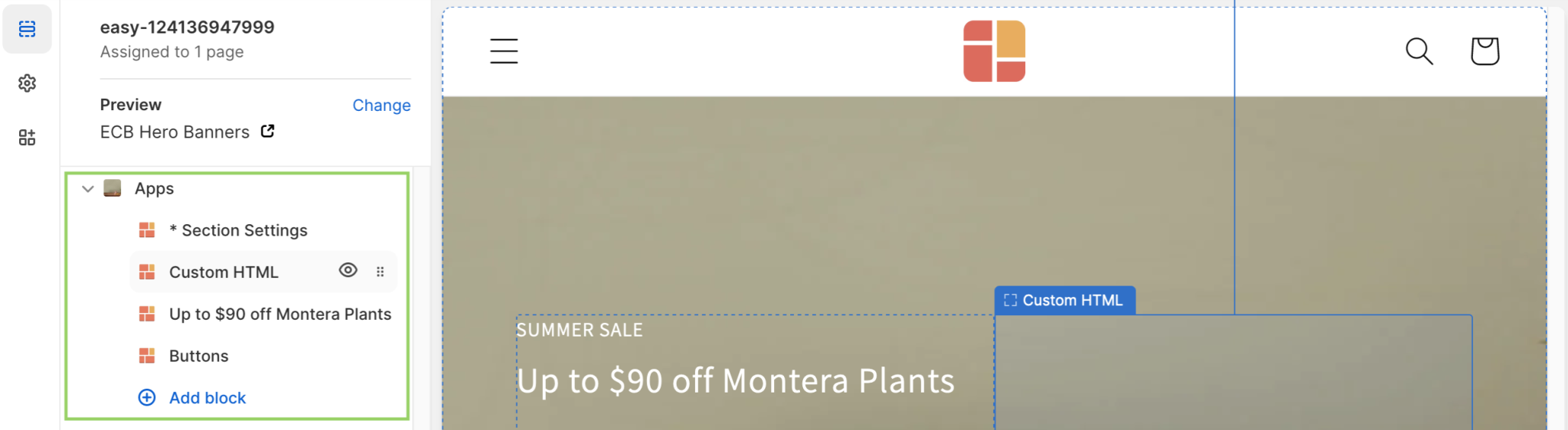 Block: Image With Text - Posstack.com Documentation