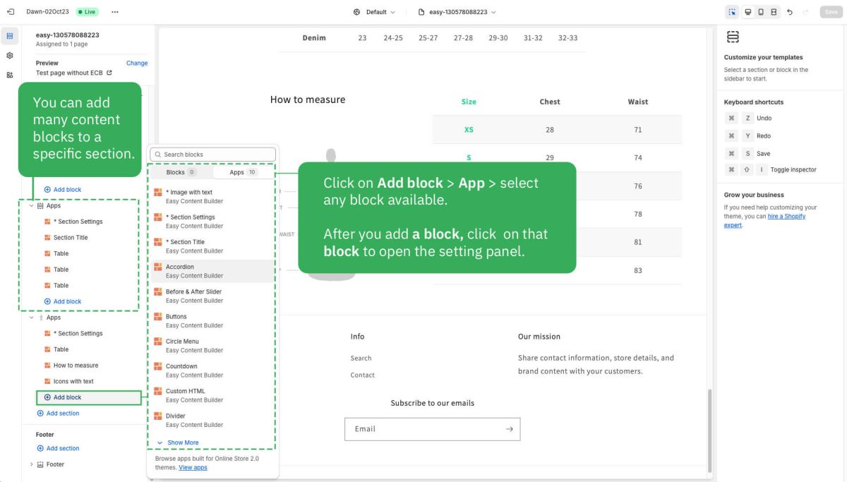 Block: Icons With Text - Posstack.com Documentations
