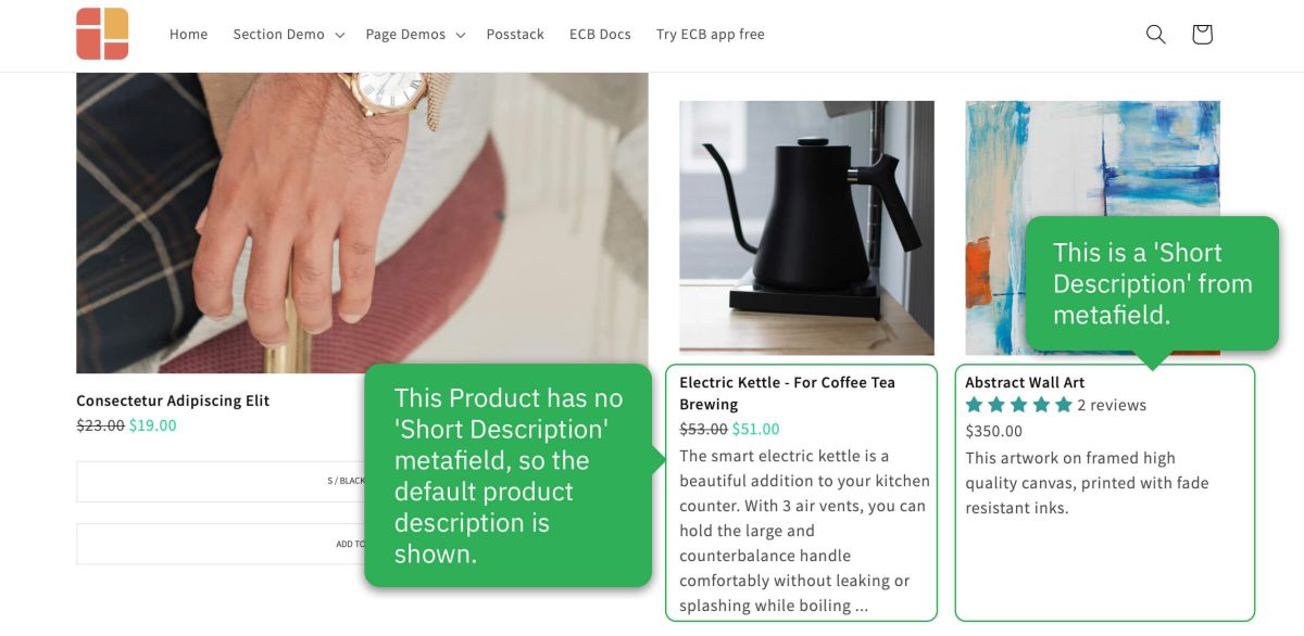 Block: Item List - Posstack.com Documentation