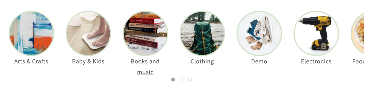 Block: Circle Menu - Posstack.com Documentation